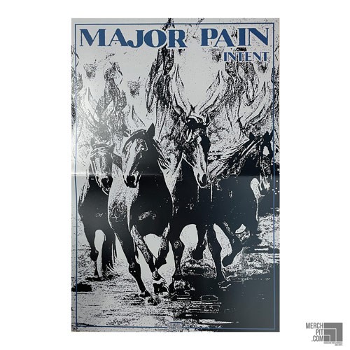 MAJOR PAIN ´Intent´ Poster - Hardcore Merchandise & Vinyl